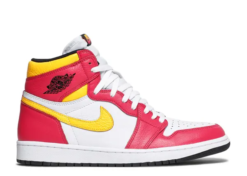 Jordan 1 Retro High OG Light Fusion Red PRE-OWNED – kickedout